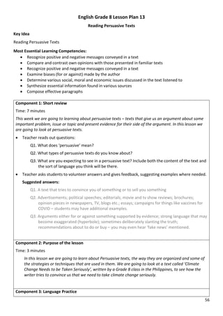 NLC23 - Grade 8 Consolidation English Lesson Plan - Final.pdf