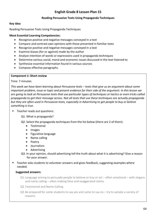 NLC23 - Grade 8 Consolidation English Lesson Plan - Final.pdf