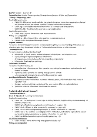 NLC23 - Grade 8 Consolidation English Notes to Teachers - Final.pdf