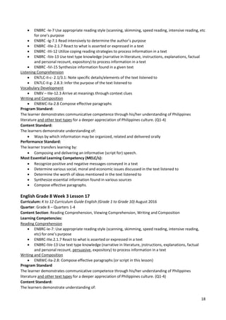 NLC23 - Grade 8 Consolidation English Notes to Teachers - Final.pdf
