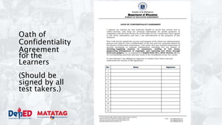 NLCA_ORIENTATION_2024 for Pretest and Posttest | PPTX