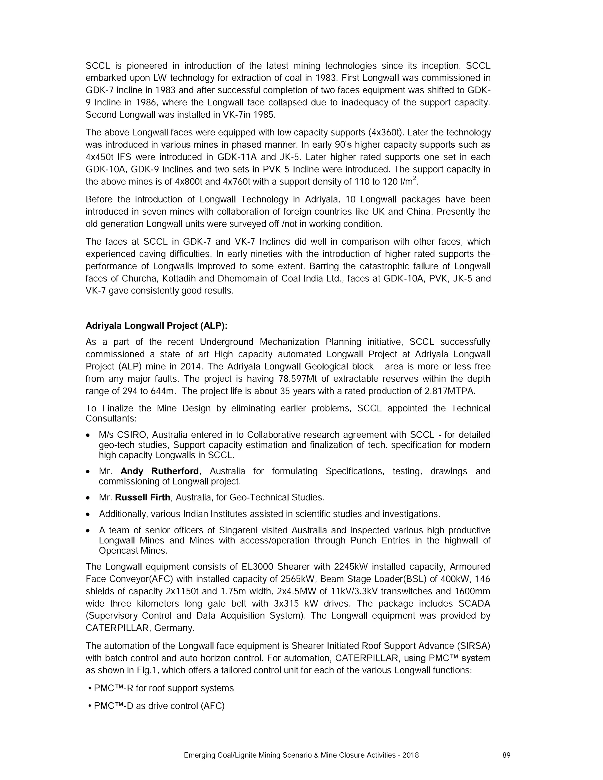 Adriyala longwall paper | PDF