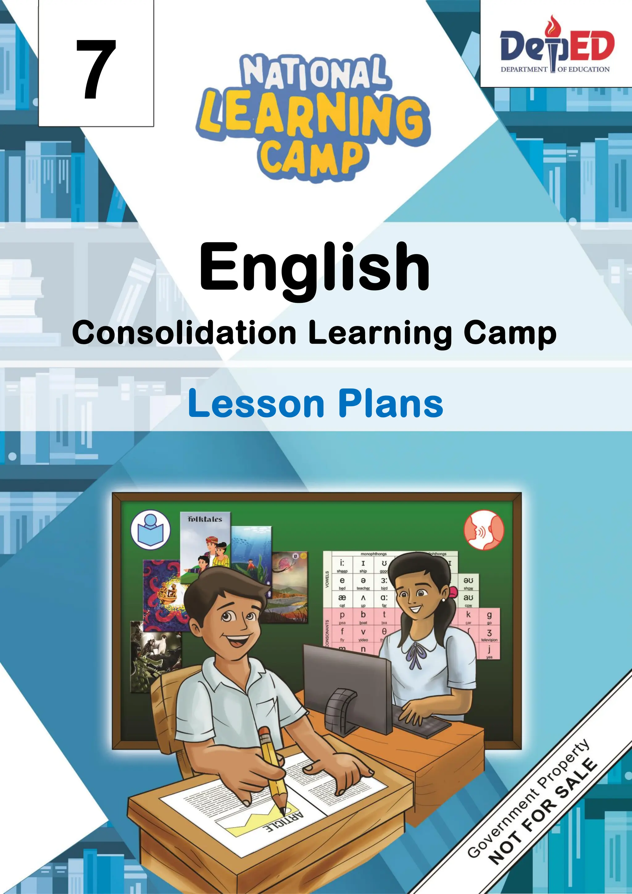 NLC English 7 Consolidation Lesson plan for teacher | PDF