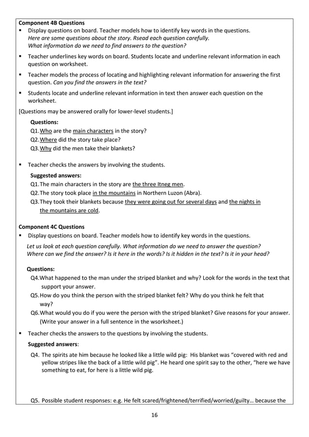NLC English 7 Consolidation Lesson plan for teacher | PDF