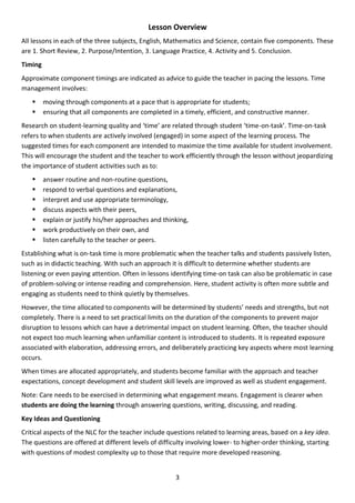 NLC English 7 Consolidation Lesson plan for teacher | PDF