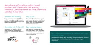 Netex learningCentral | A LMS to manage all your corporate training [EN ...