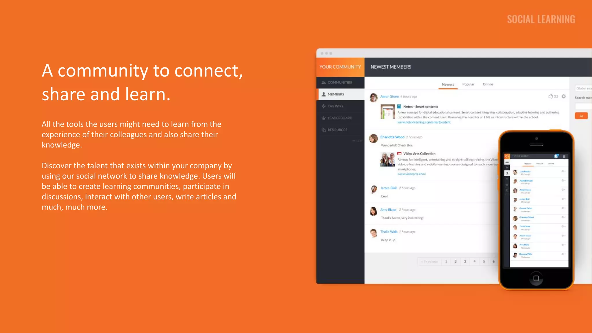 Netex learningCloud | Social Learning [EN] | PPT