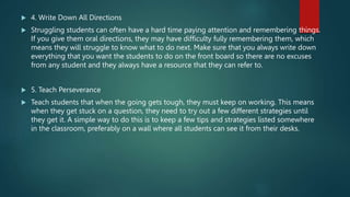 Strategies to Address Needs of Struggling Students | PPTX