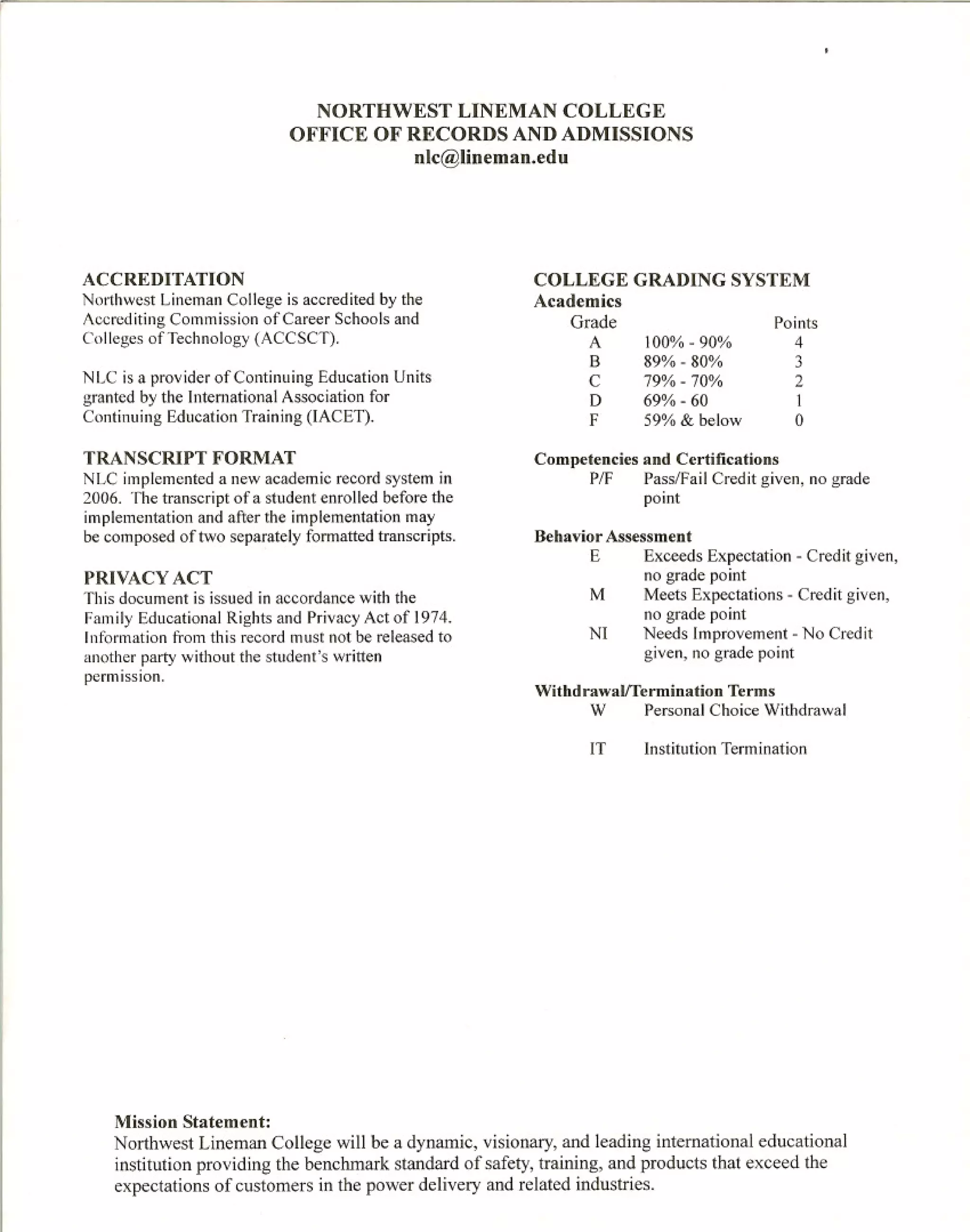 Nlc Transcript | PDF