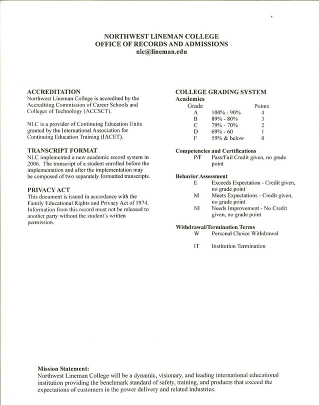 Nlc Transcript | PDF