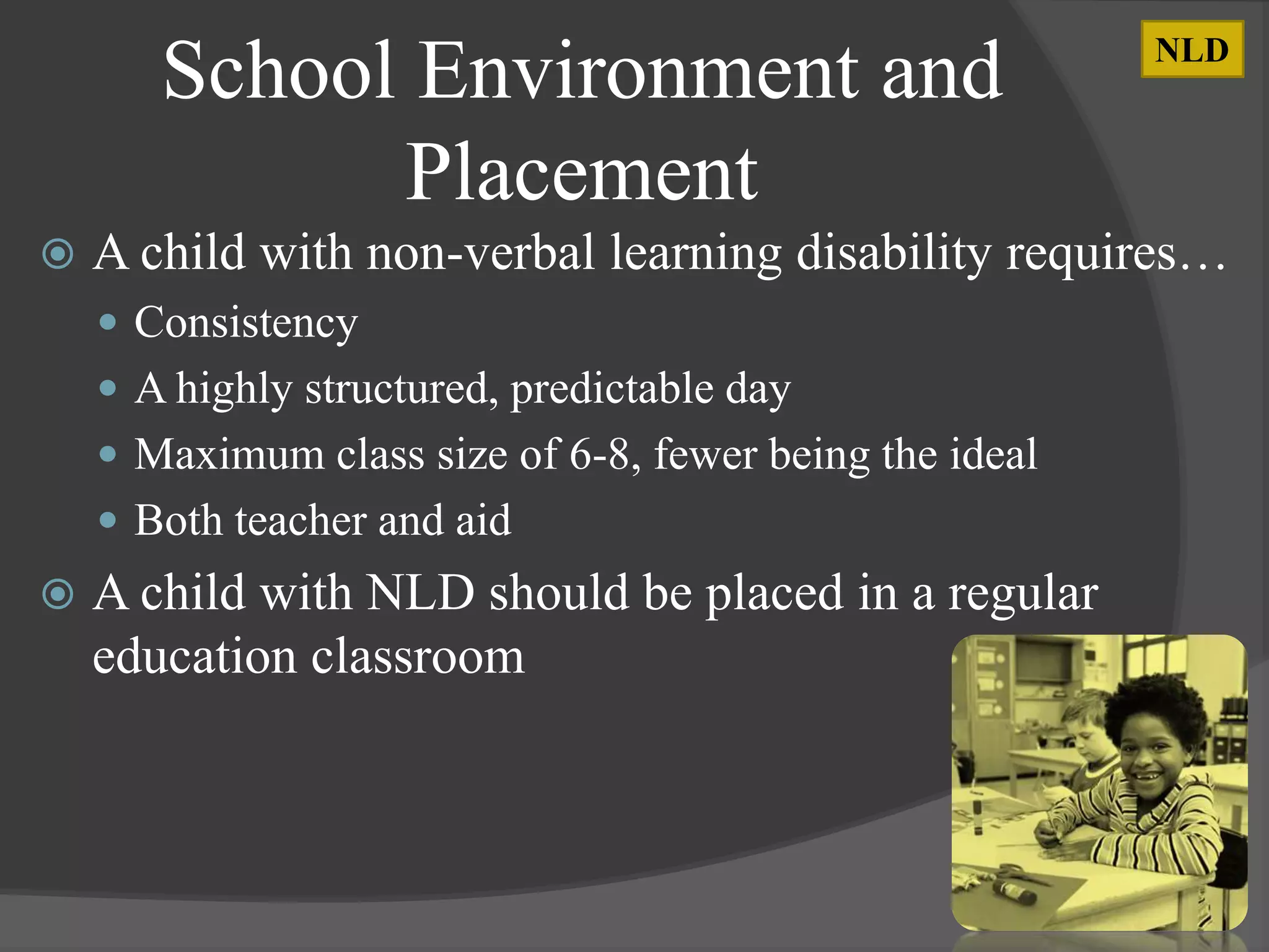Nonverbal Learning Disability | PPTX