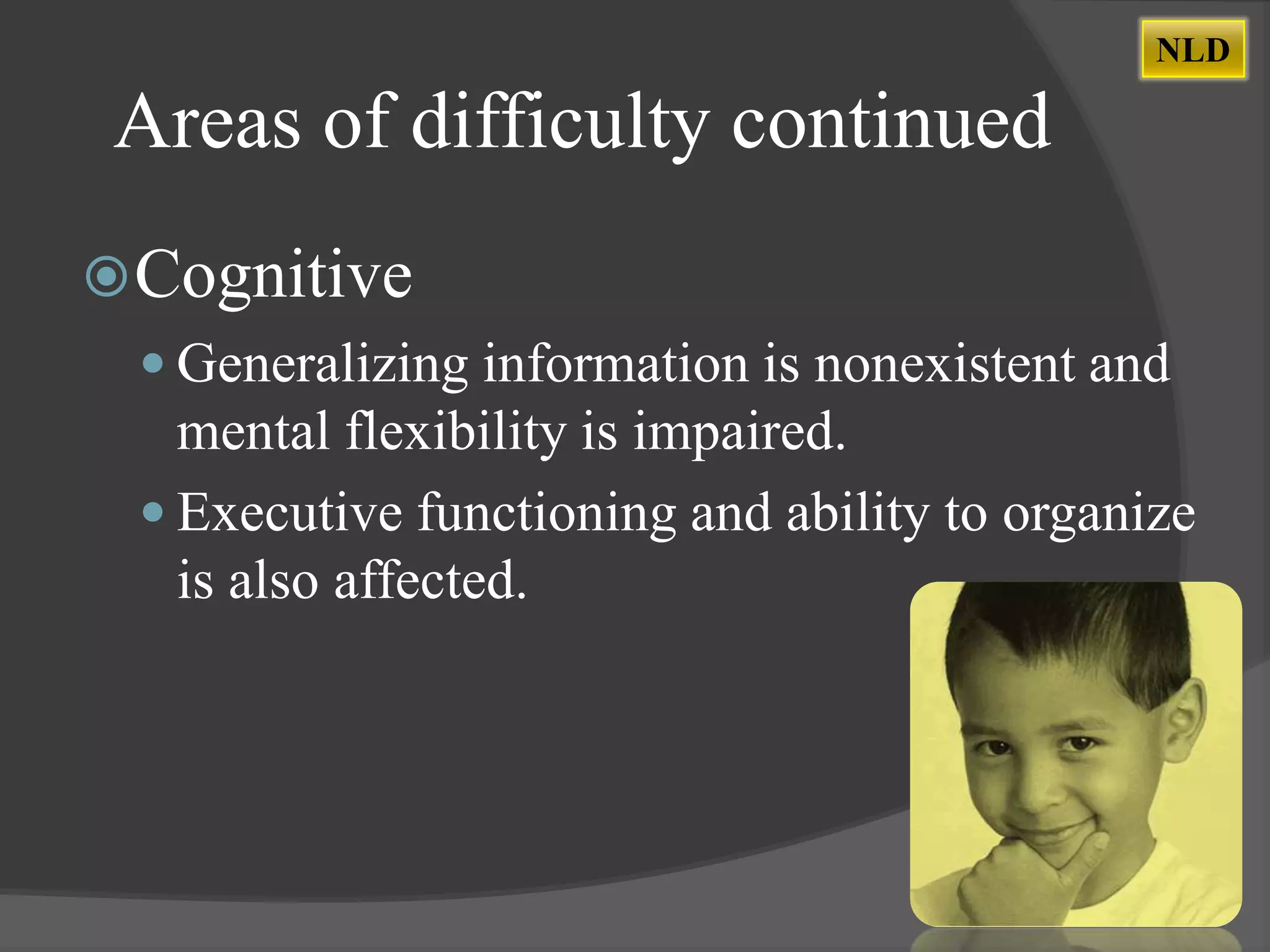 Nonverbal Learning Disability | PPTX