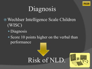 Nonverbal Learning Disability | PPTX