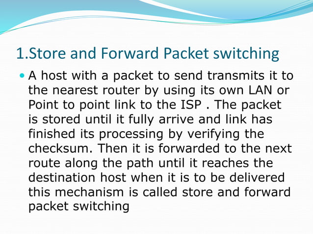 Network Layer Design Issuespptx Computer Networking Computing