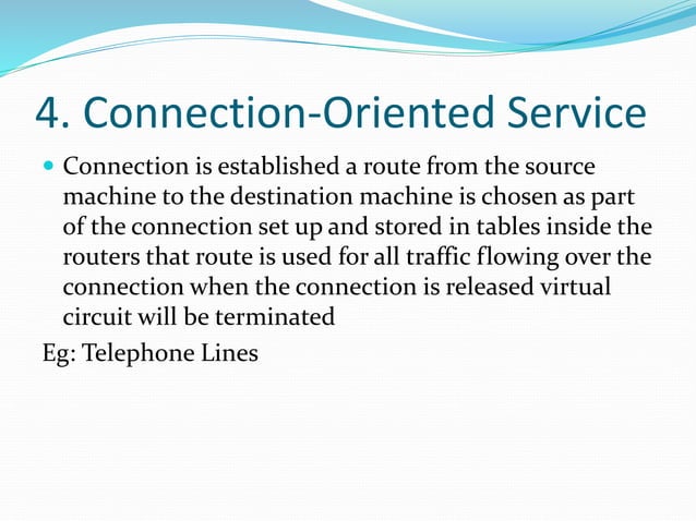 Network Layer design Issues.pptx | Computer Networking | Computing