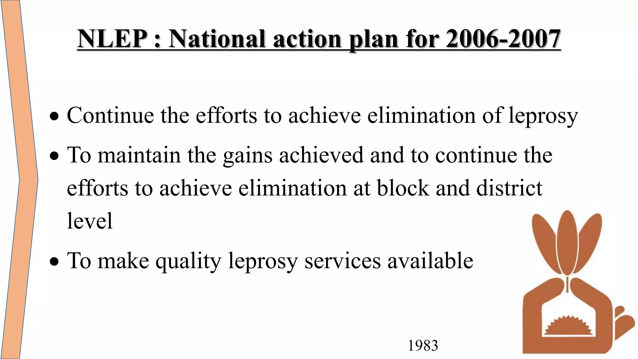 National Leprosy Eradication Programme (NLEP) | PPTX
