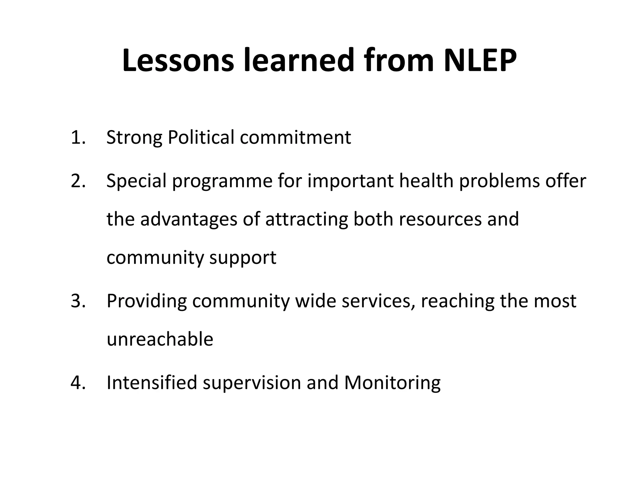 National Leprosy Eradication Programme | PPTX