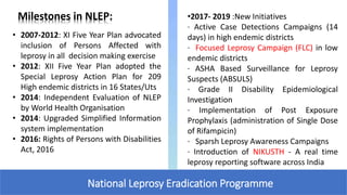 National Leprosy Eradication Programme (NLEP) | PPTX