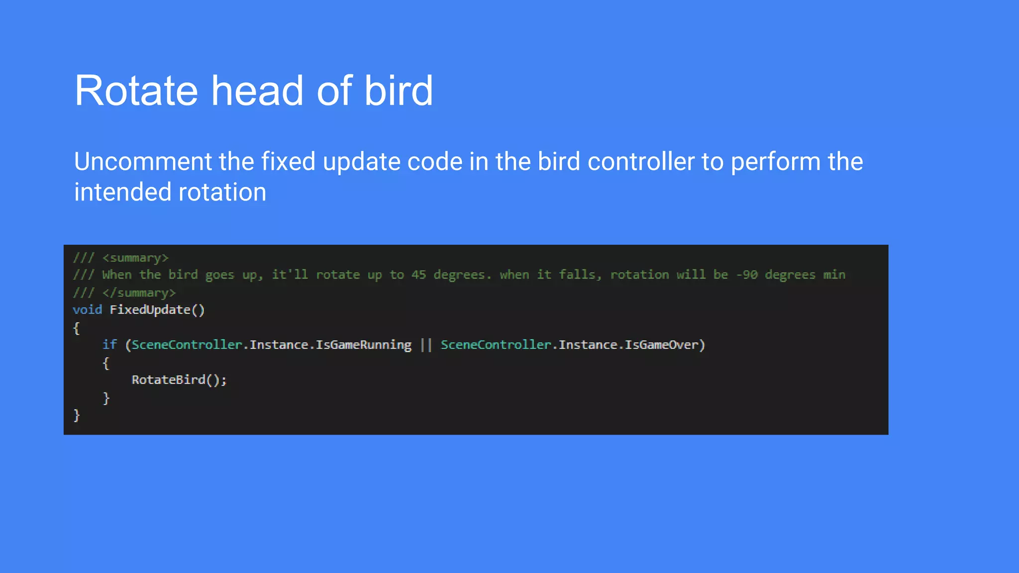 Flappy Bird Tutorial | PPTX
