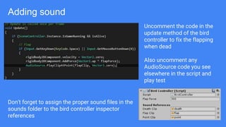 Flappy Bird Tutorial | PPTX
