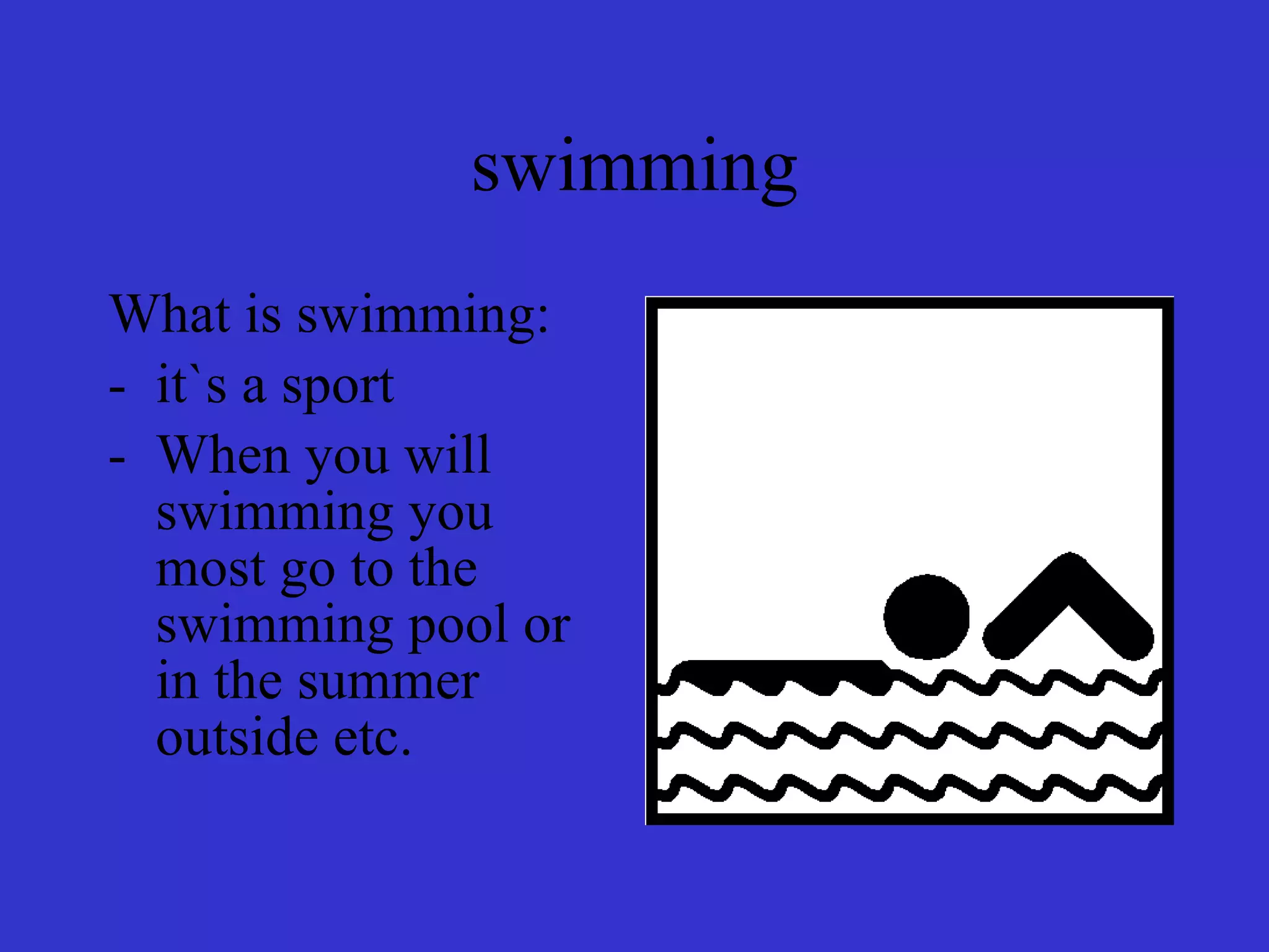 Swimming | PPT