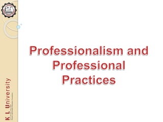Professionalism and Professional Practices | PPTX | Civil Engineering ...