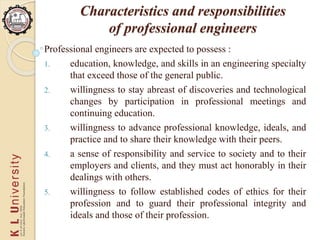 Professionalism and Professional Practices | PPTX | Civil Engineering ...