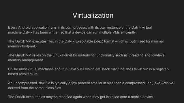Android vs ios System Architecture in OS perspective | PPTX