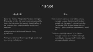 Android vs ios System Architecture in OS perspective | PPTX