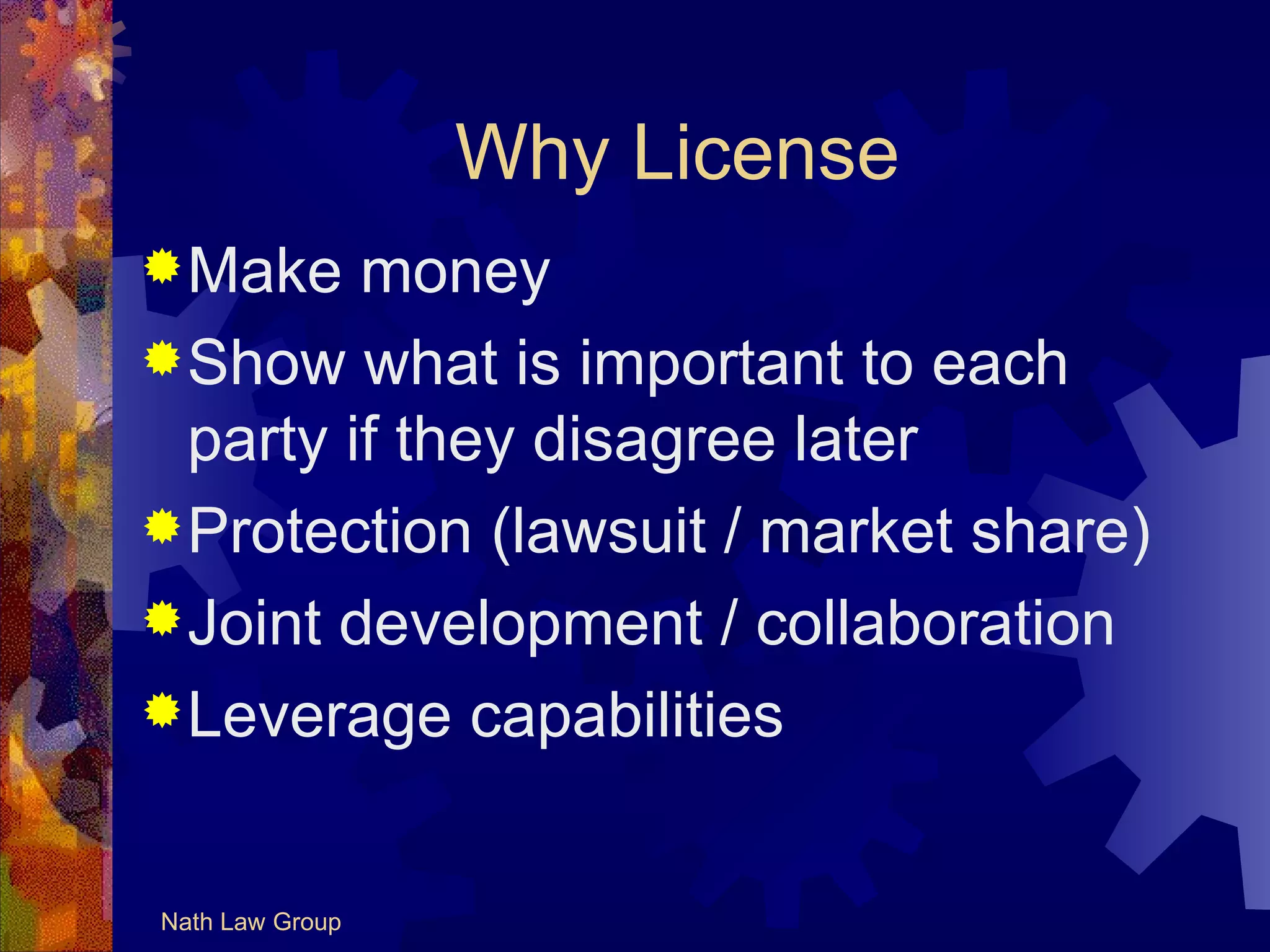NLG Licensing CLE | PPT