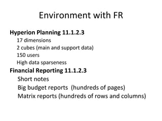 Bi publisher for hyperion planning | PPT