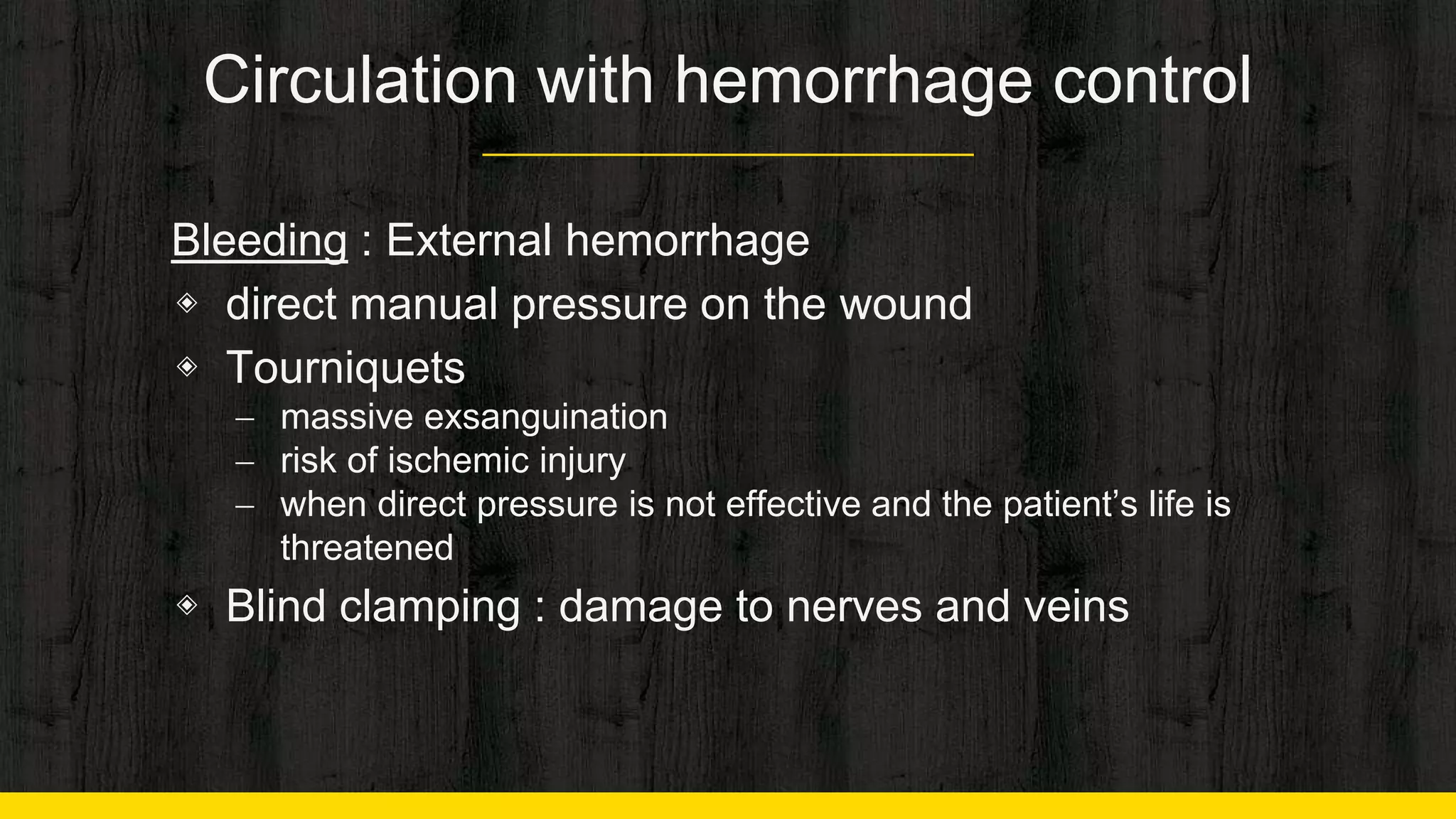 Initial Assessment and Management for Trauma | PPTX