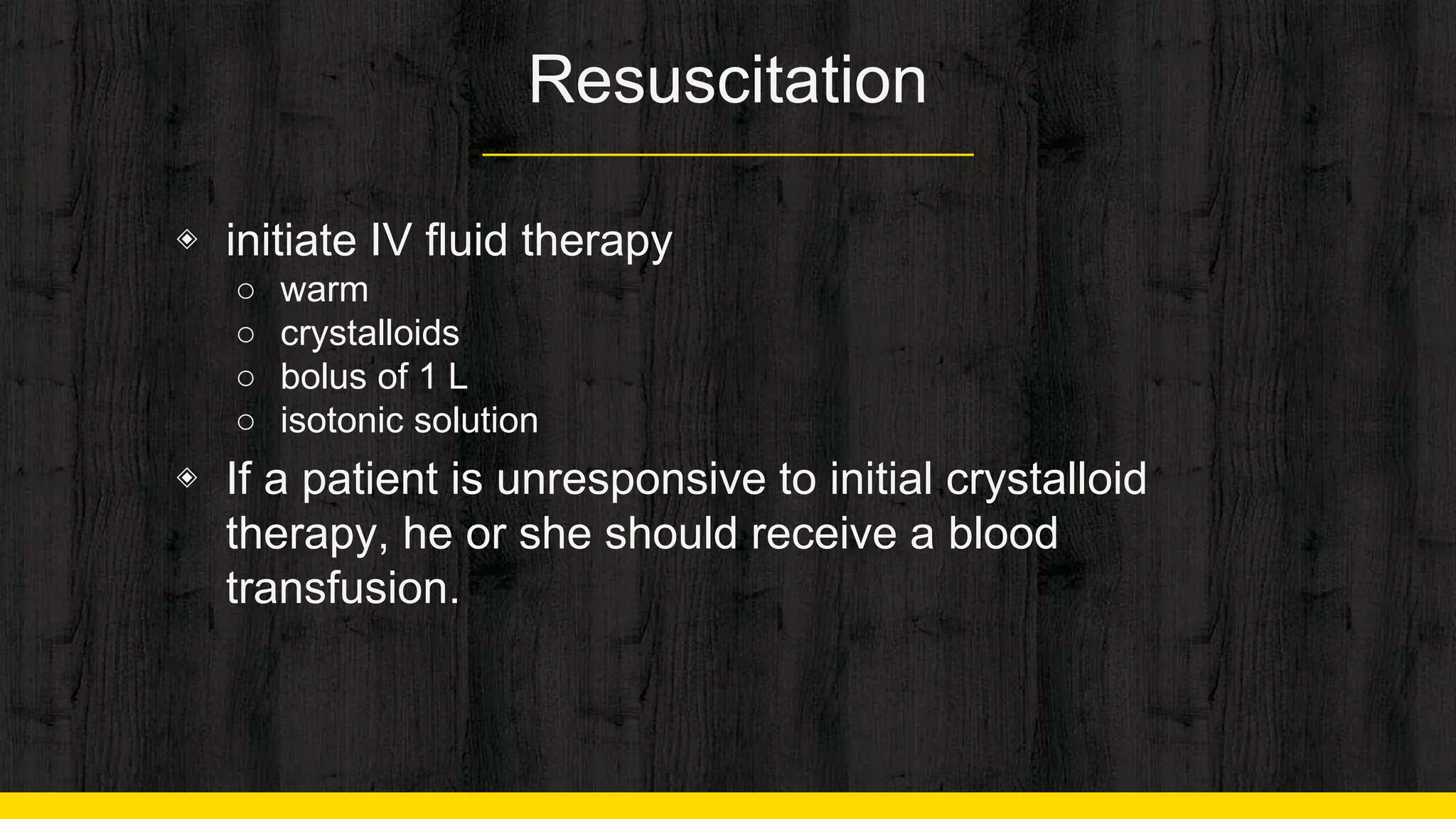 Initial Assessment and Management for Trauma | PPTX