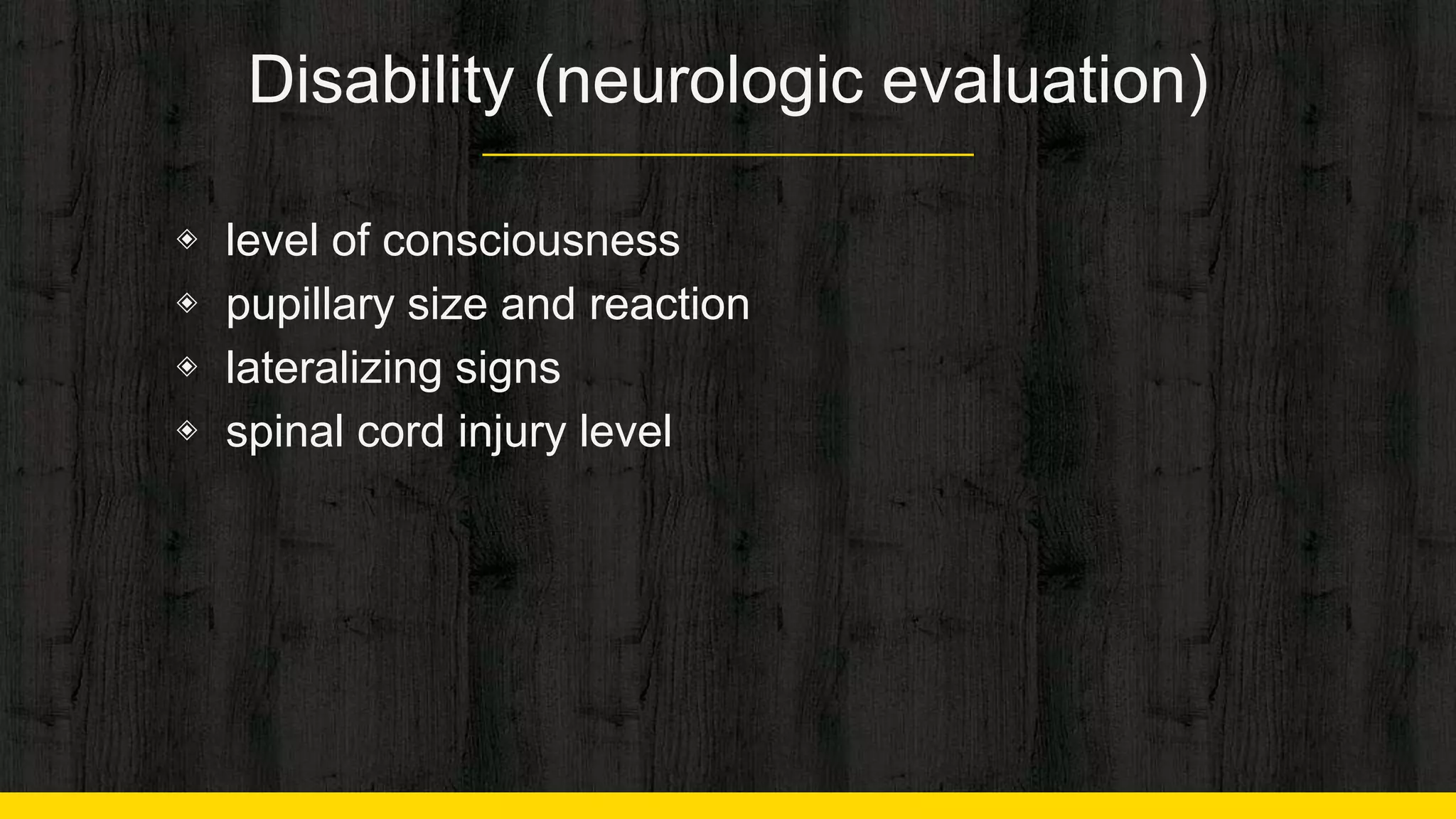 Initial Assessment and Management for Trauma | PPTX