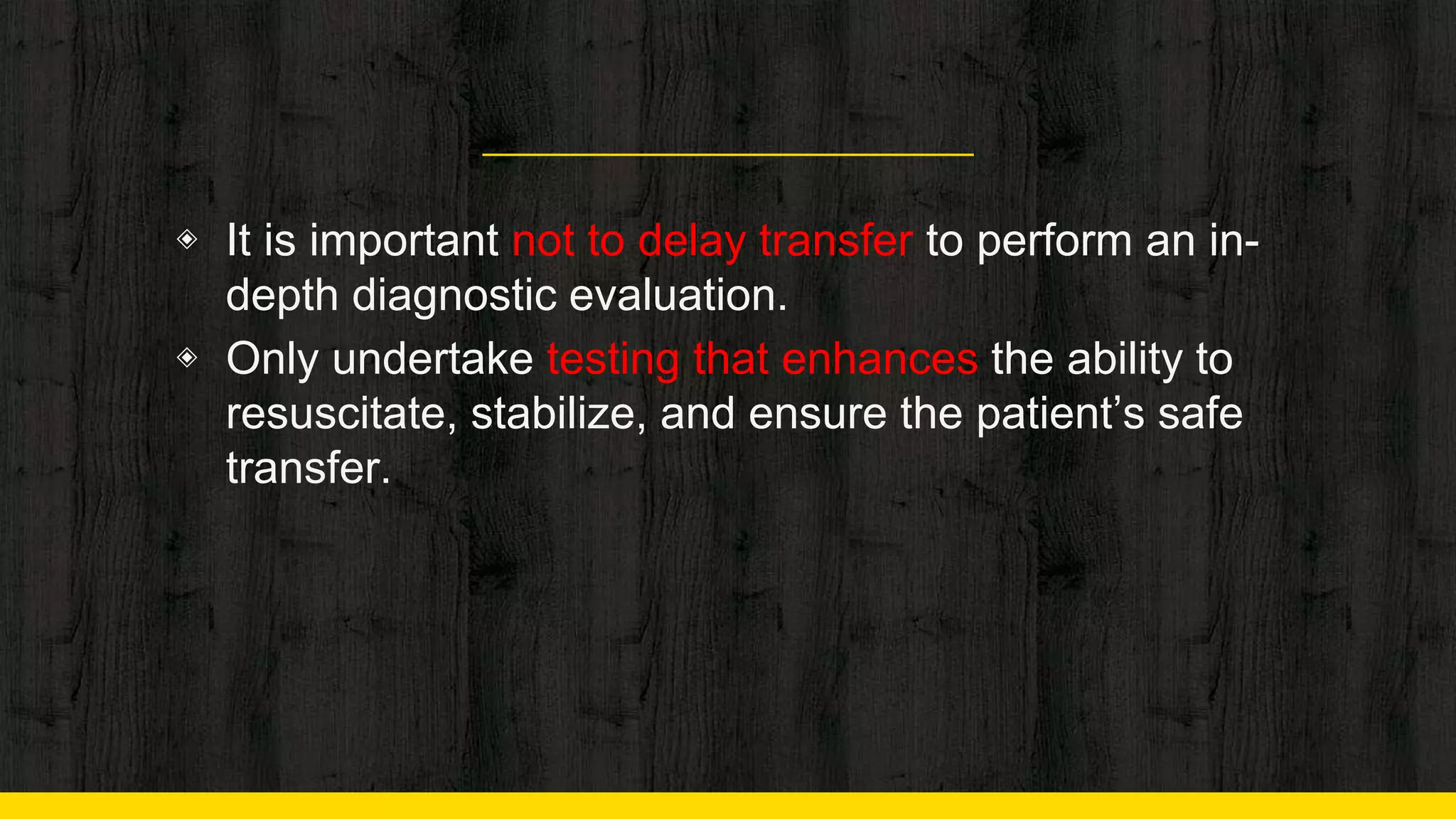 Initial Assessment and Management for Trauma | PPTX