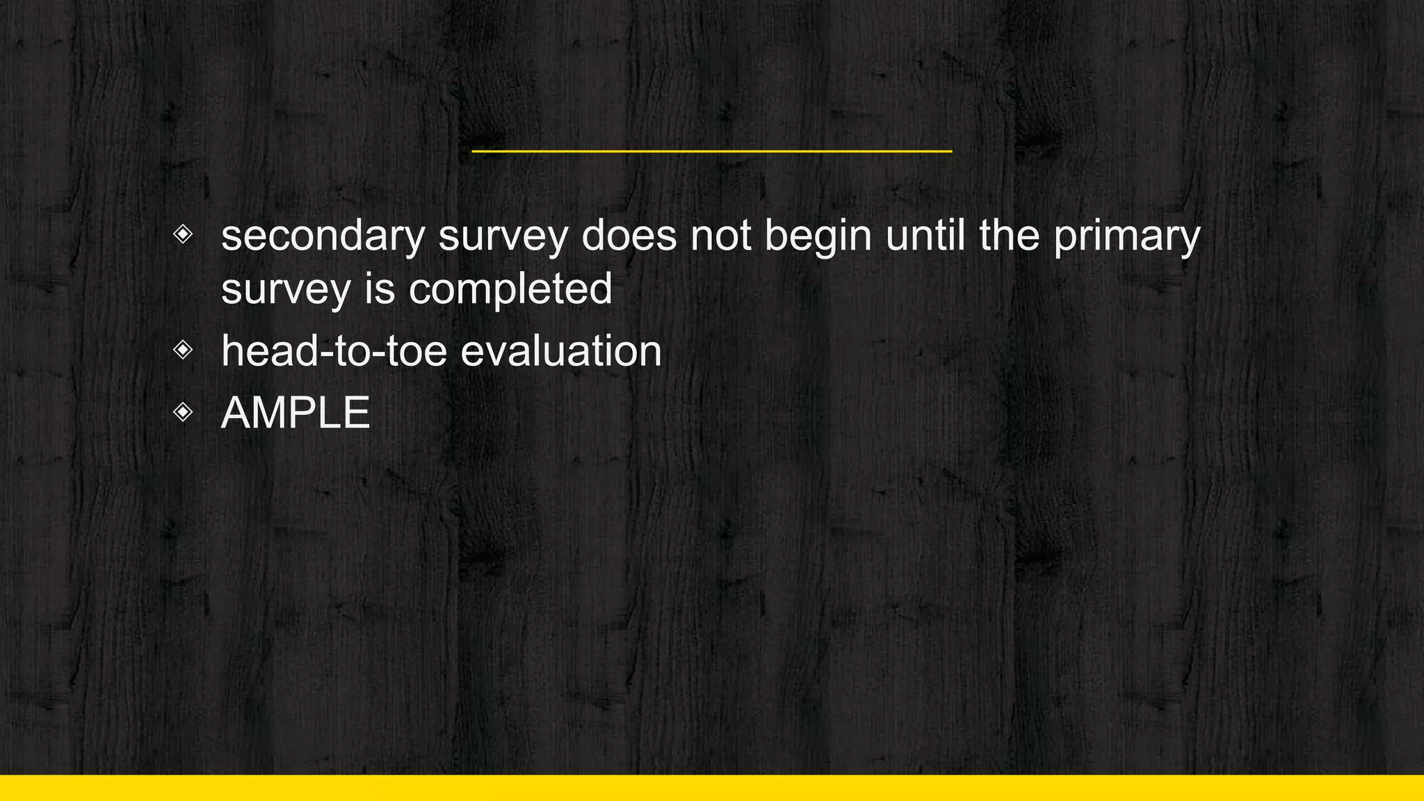 Initial Assessment and Management for Trauma | PPTX