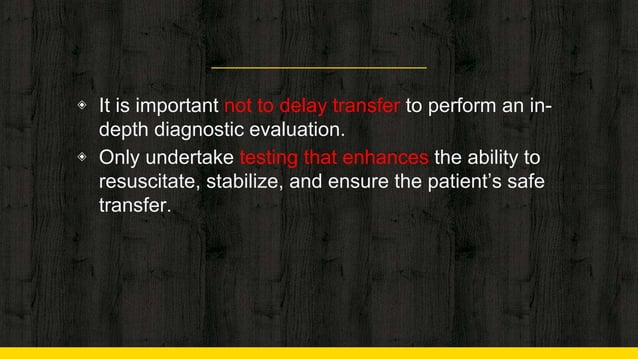 Initial Assessment and Management for Trauma | PPTX | First Aid | Injuries