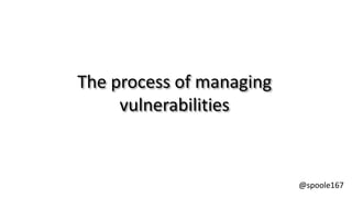 Anatomy of Java Vulnerabilities - NLJug 2018 | PPT