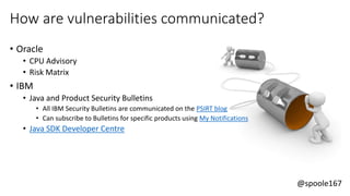 Anatomy of Java Vulnerabilities - NLJug 2018 | PPT