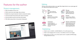 Netex learningMaker | Authoring tool for HTML5 e-learning content [EN] | PDF