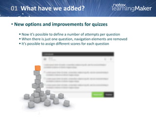 Netex learningMaker | What's New v2.2 [EN] | PPT