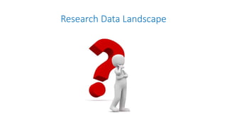 A Blueprint for the Research Data Landscape | PPTX