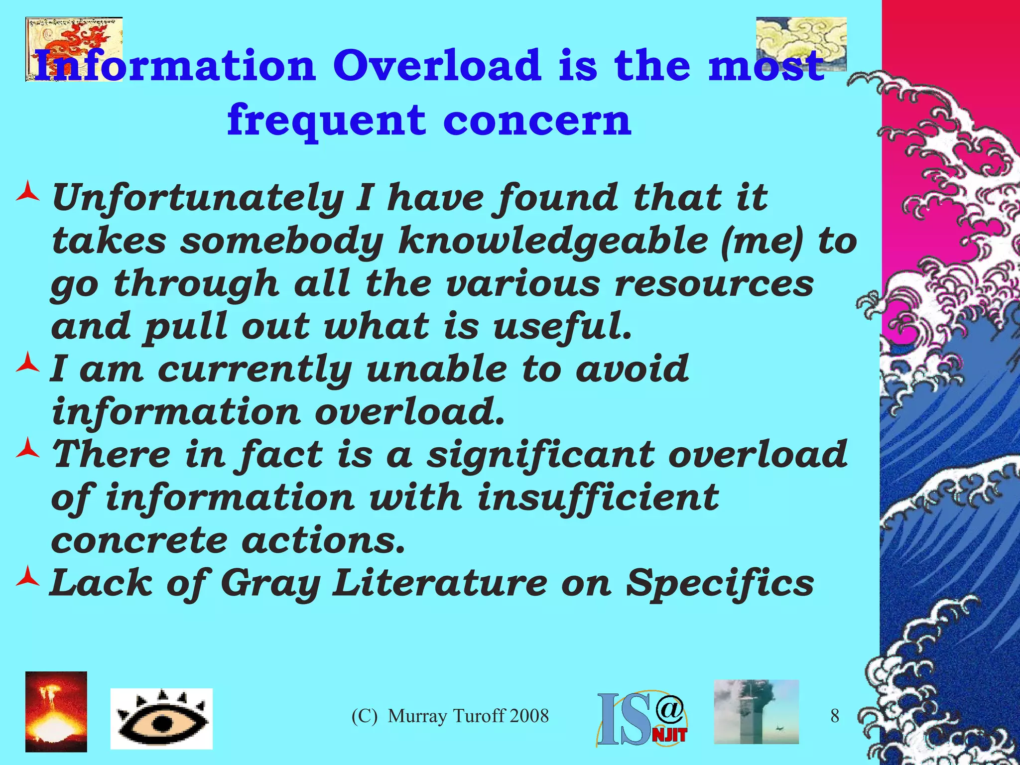 Information overload in emergency management | PPT