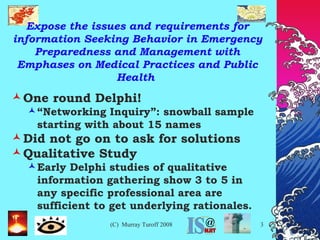 Information overload in emergency management | PPT