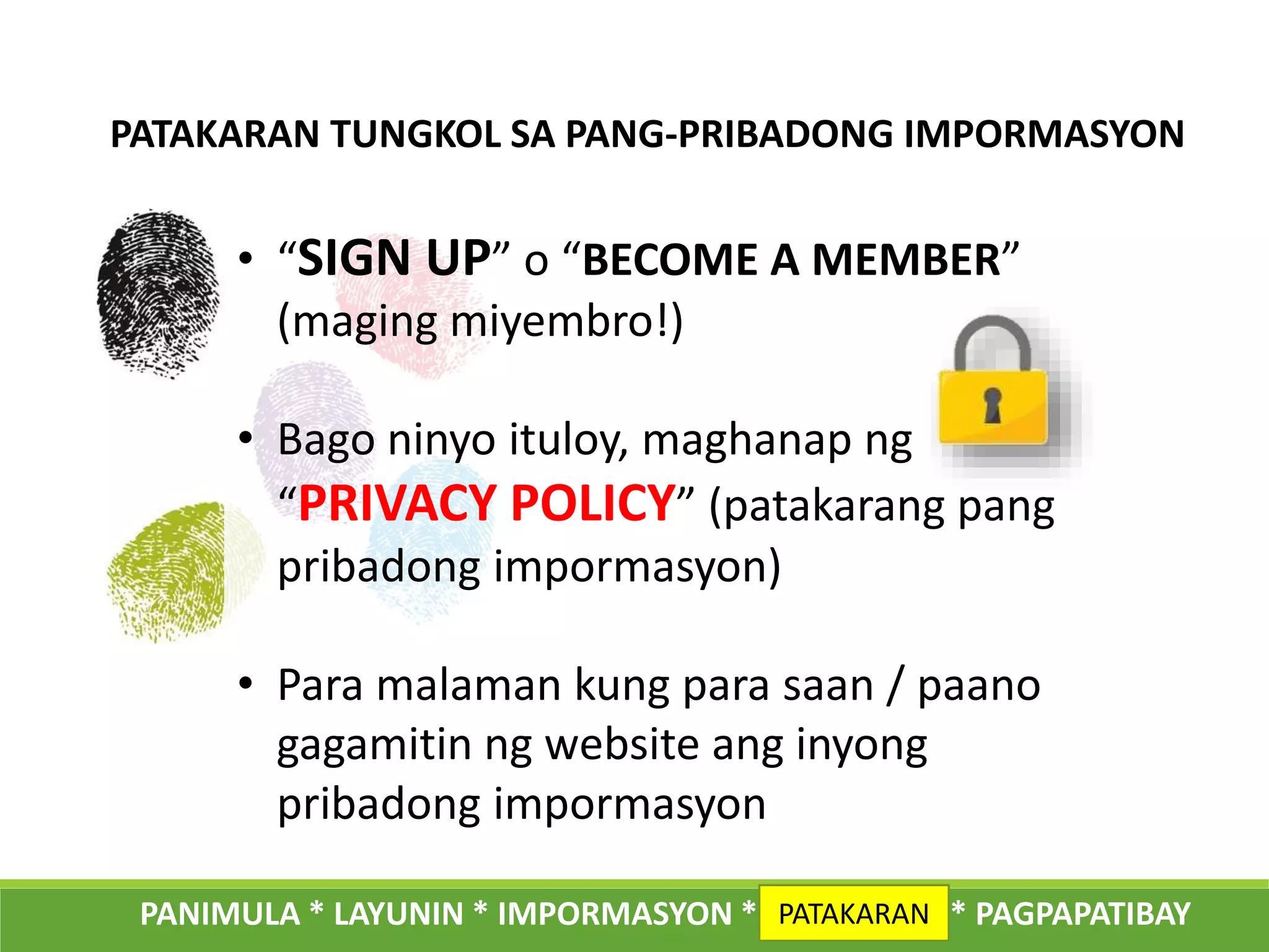National Library of Medicine - TAGALOG version | PPTX
