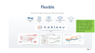 Tableau product overview 10.3 | PPT