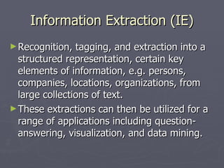 Introduction to Natural Language Processing | PPT