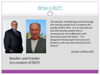 Neuro Linguistic Programming | PPTX