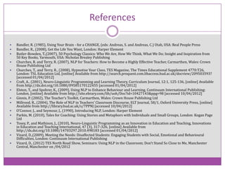 Neuro Linguistic Programming | PPTX