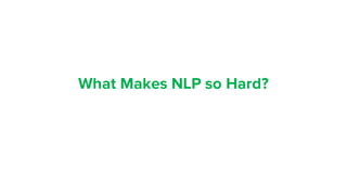 Natural Language Processing (NLP) | PDF